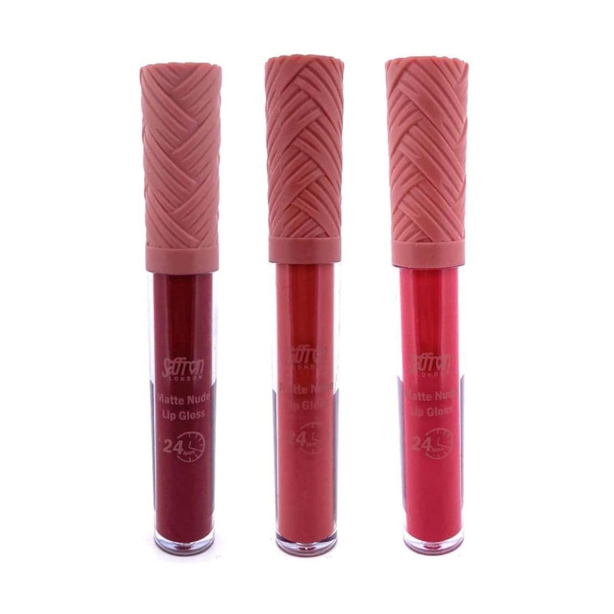 Saffron Matte Nude Lip Gloss(Assorted Shades) - 24pk | Wholesale ...